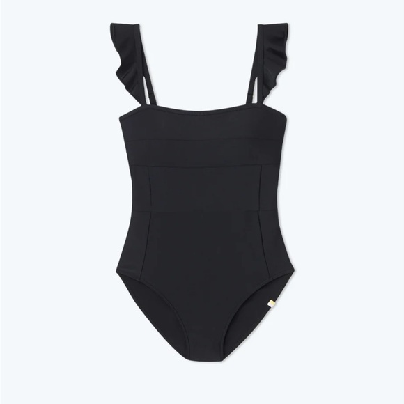 summersalt | Swim | Summersalt Ruffle Oasis Black Swimsuit | Poshmark